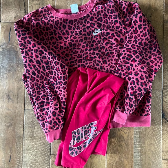 Nike | Other | Nike Leopard Print Outfit | Poshmark